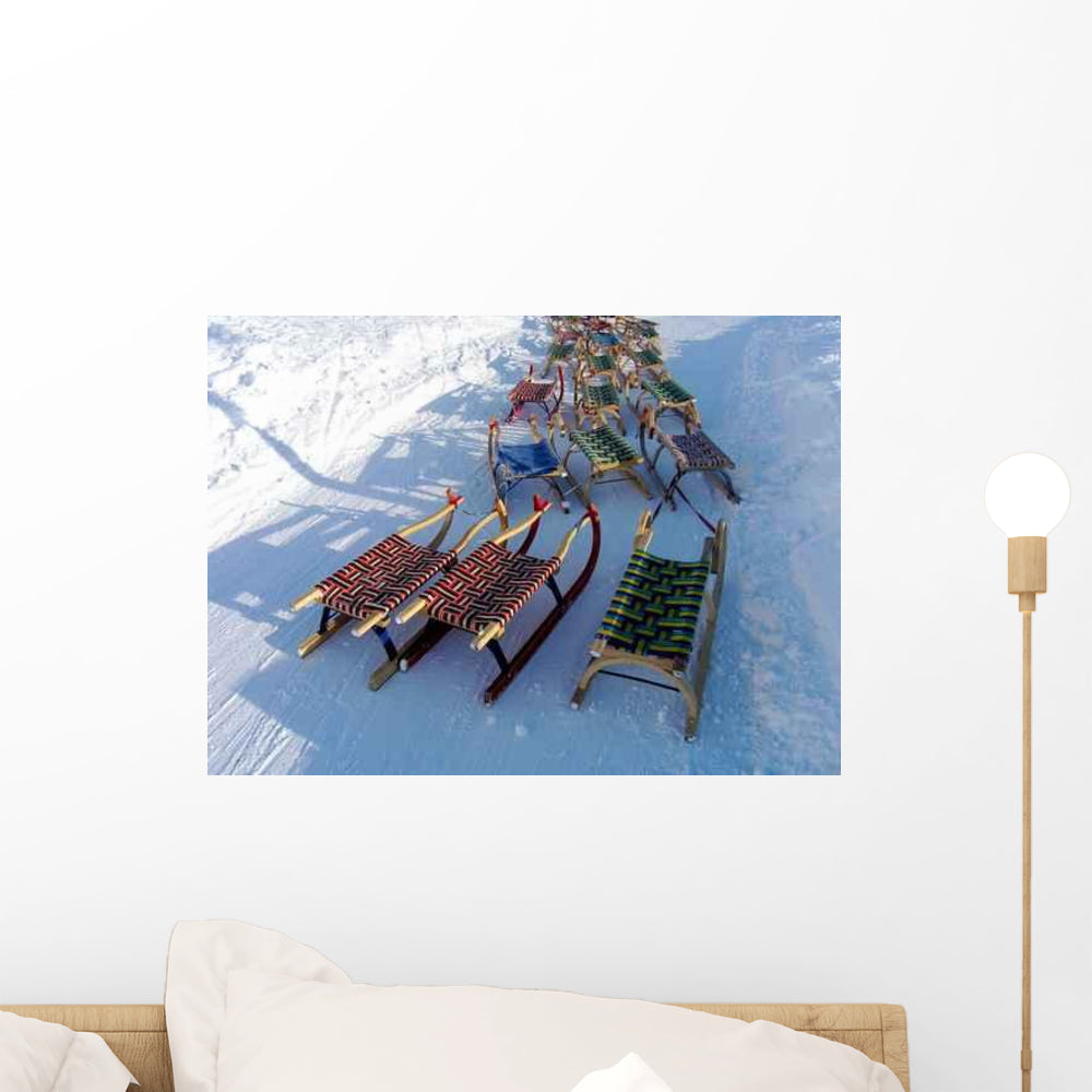 Sled Wall Decal - WallMonkeys.com – Wallmonkeys