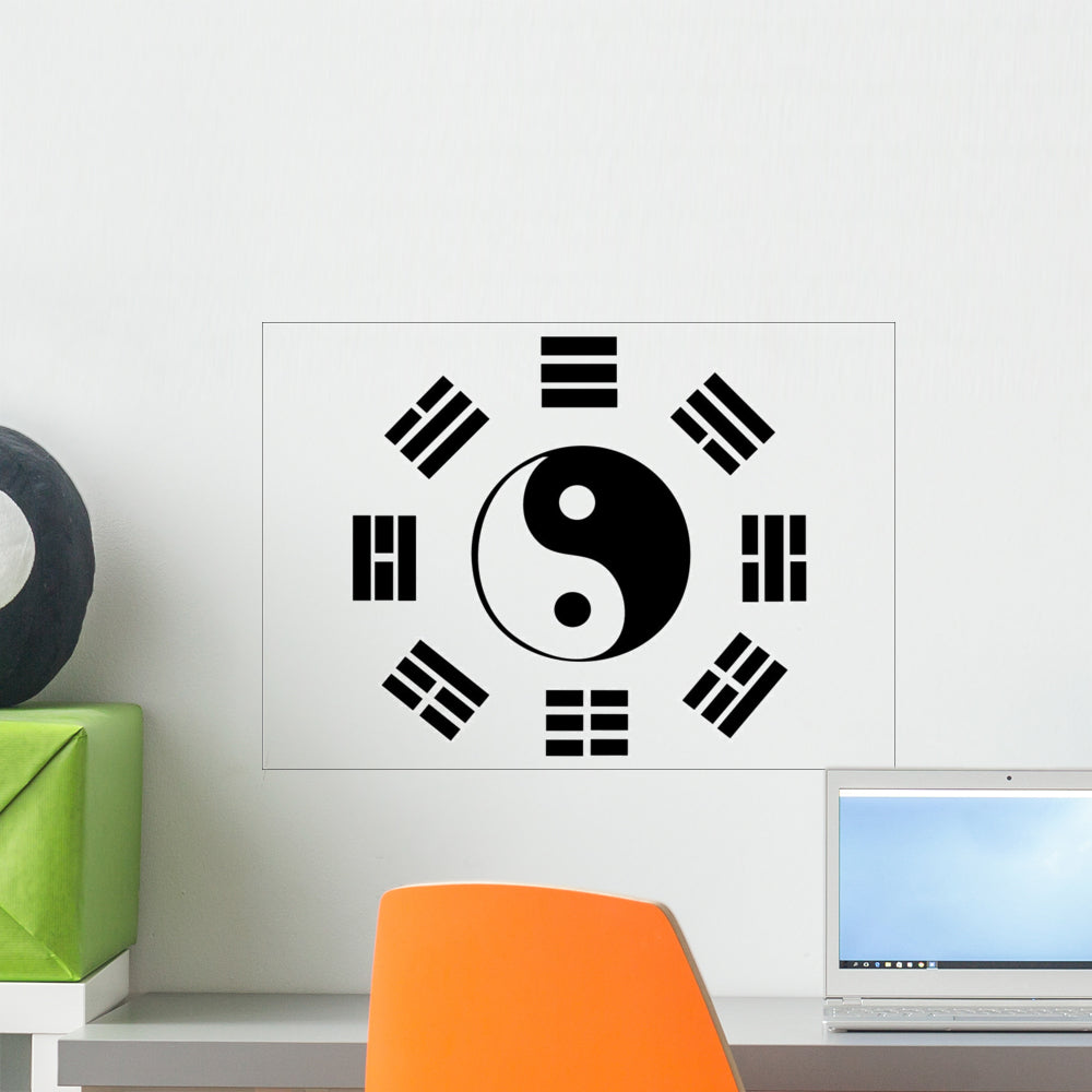 Poomsae Taekwondo Symbol Wall Decal – Wallmonkeys