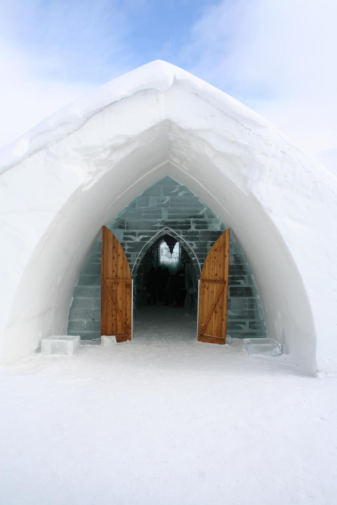 Entrance Igloo Wall Mural – Wallmonkeys