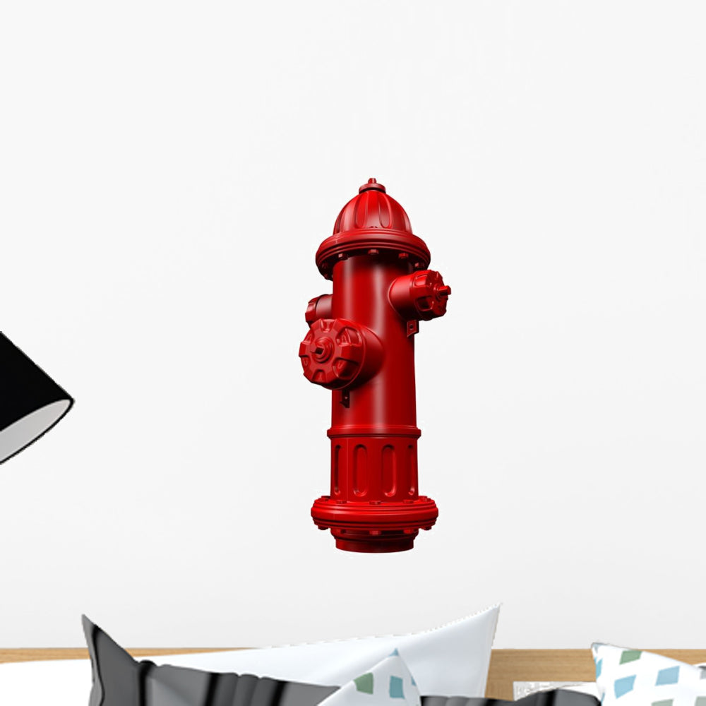 Fire Hydrant Wall Decal - WallMonkeys.com – Wallmonkeys
