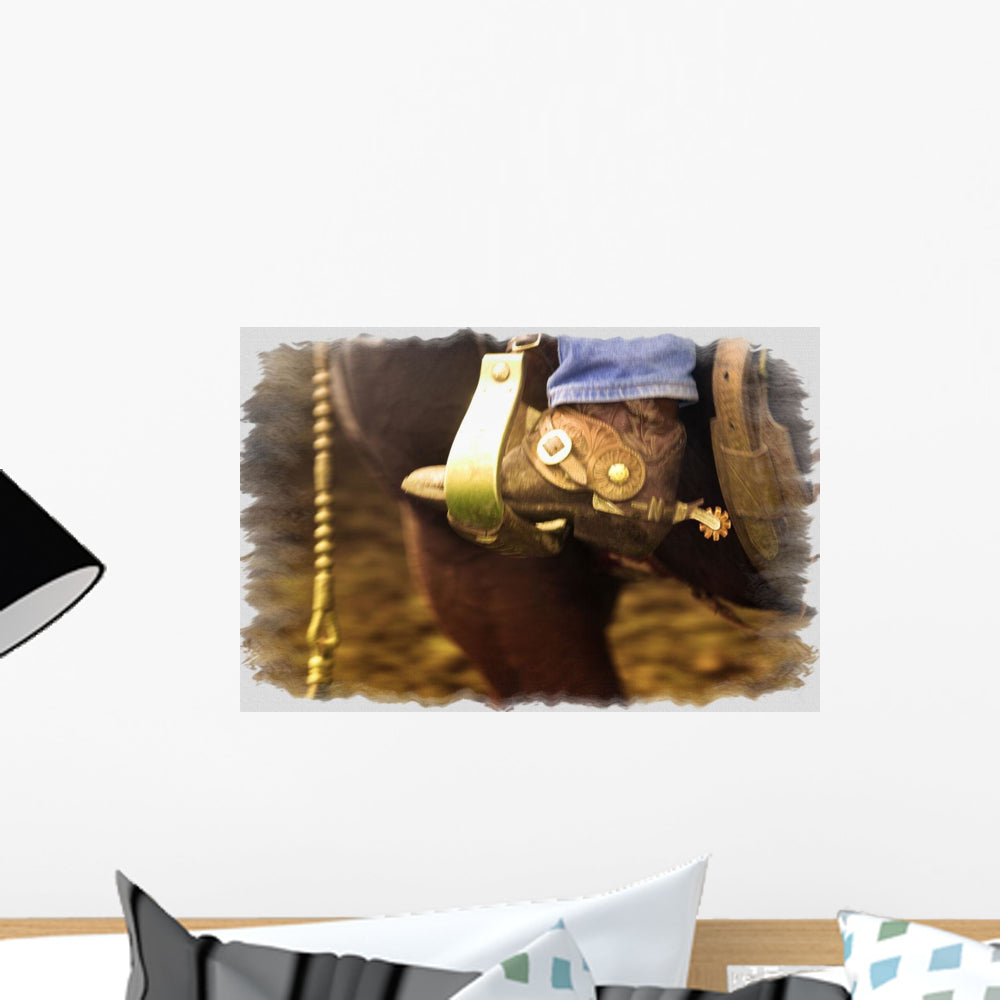 Cowboy Boot Wall Mural – Wallmonkeys
