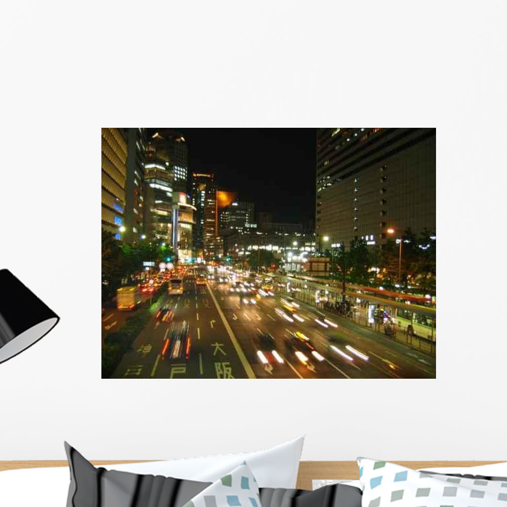 Streets Osaka Wall Decal Design 2 - WallMonkeys.com – Wallmonkeys