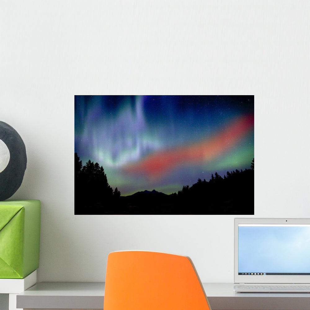 Northern Lights Wall Mural – Wallmonkeys