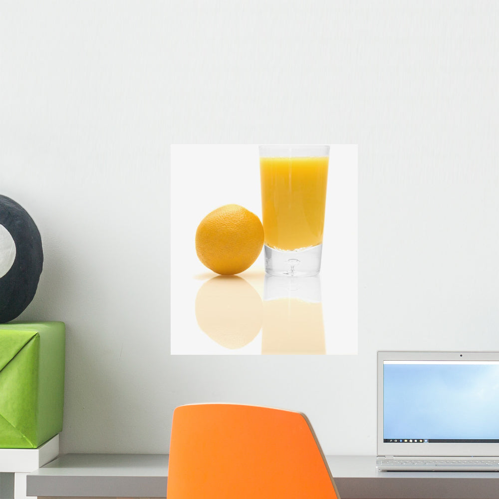 Orange Juice Wall Mural – Wallmonkeys