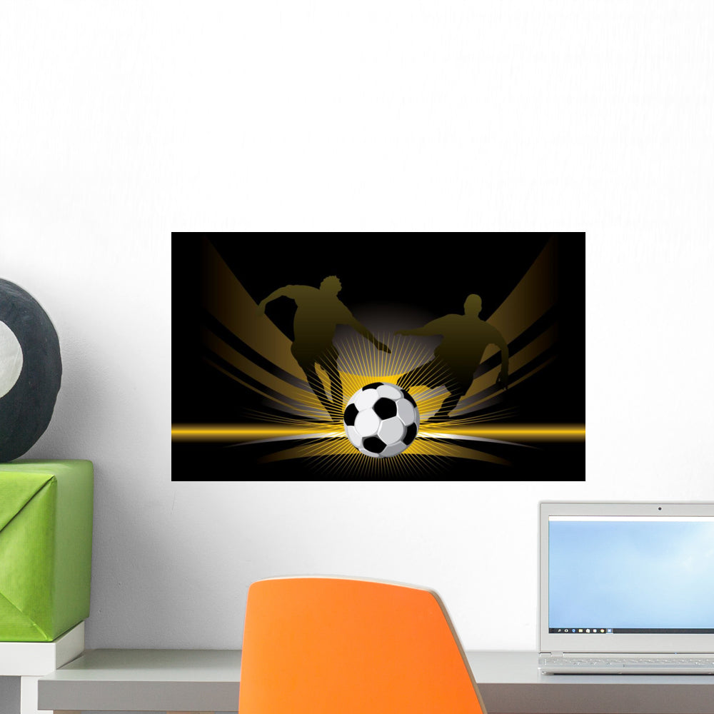 Soccer Wall Mural – Wallmonkeys