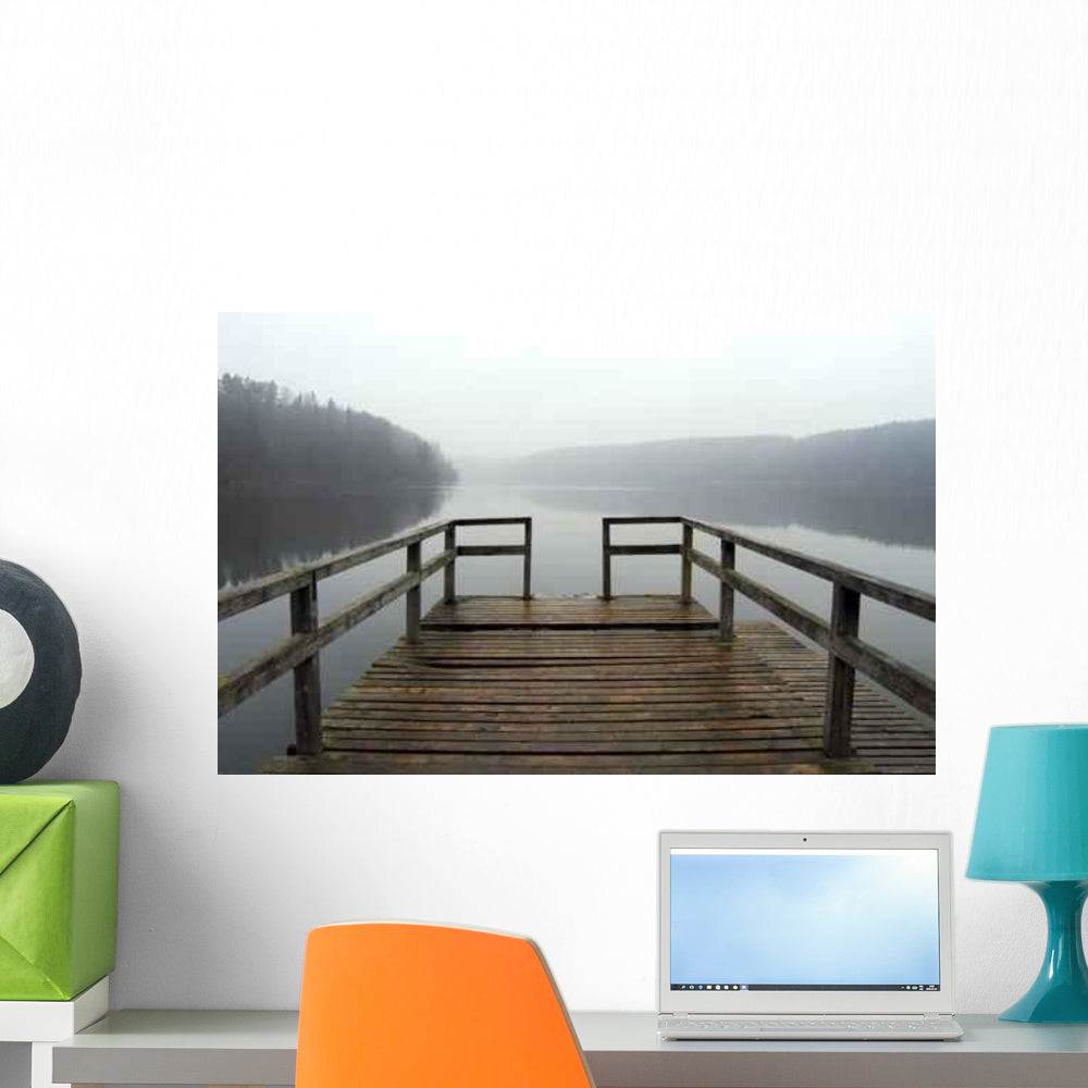 Pier Lake Wall Decal Design 2 - WallMonkeys.com – Wallmonkeys