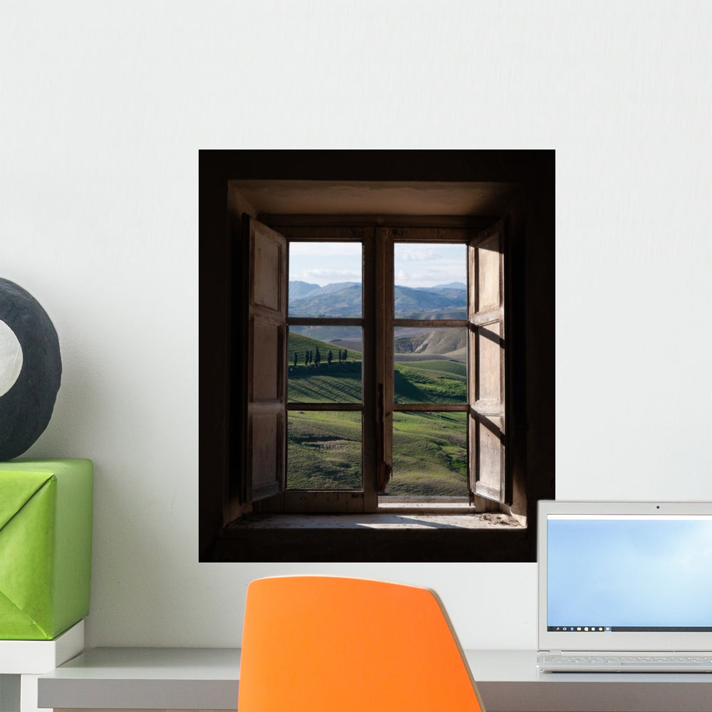 Landscape Trough Window Wall Mural – Wallmonkeys