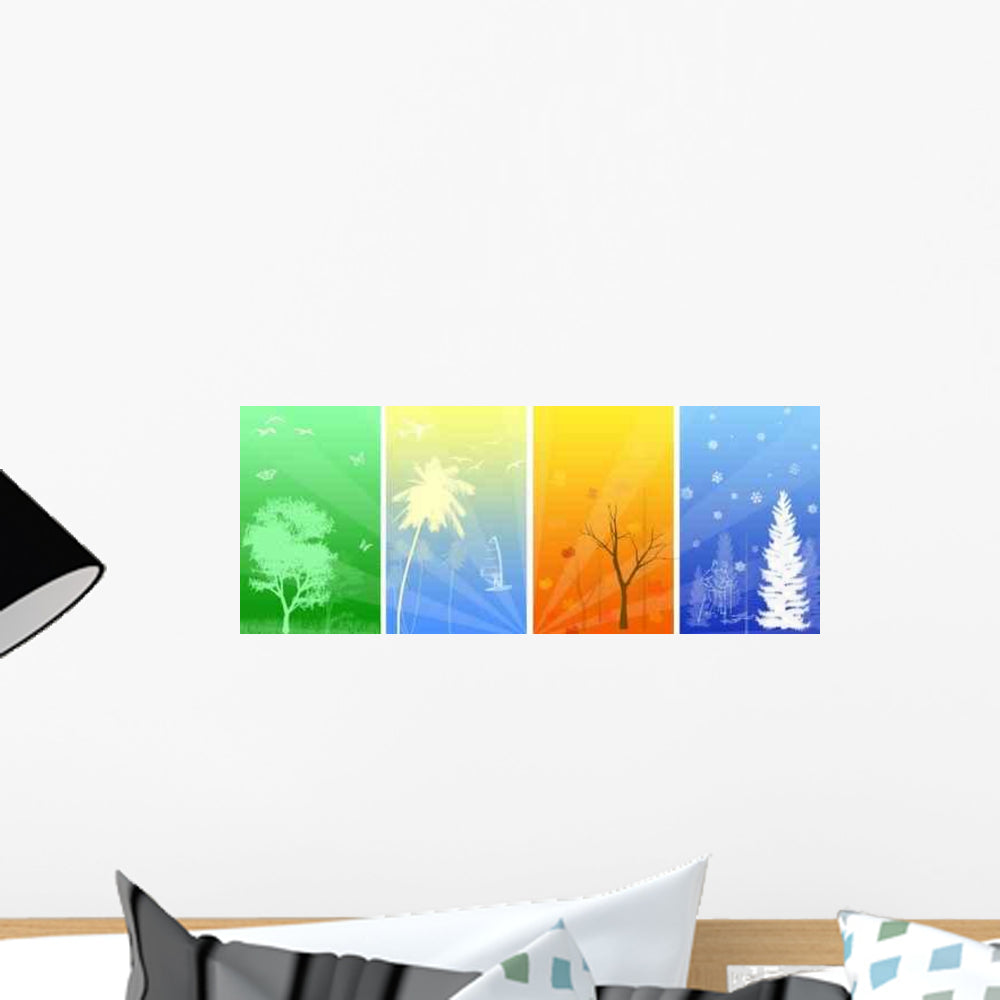 4 Seasons Wall Decal - WallMonkeys.com – Wallmonkeys