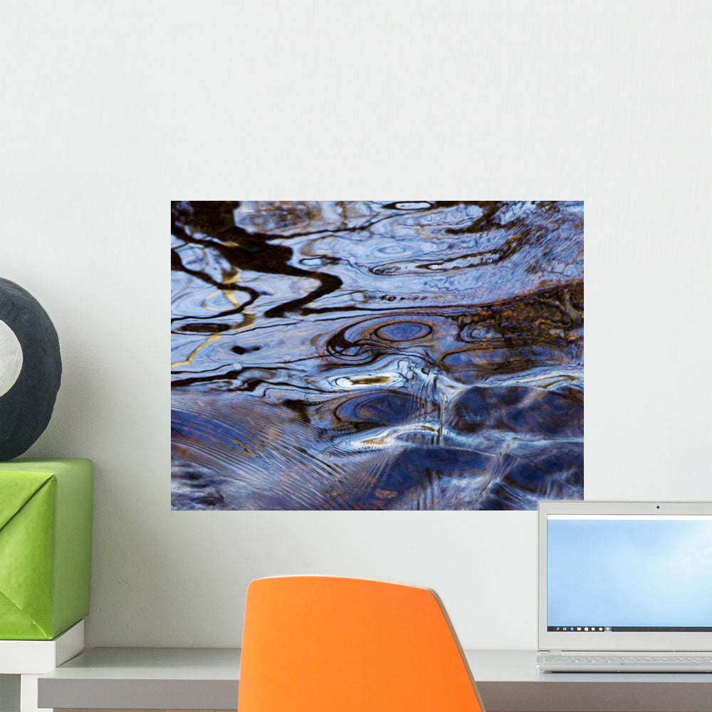 Ripples and Reflections Water Wall Decal Design 2 - WallMonkeys.com ...