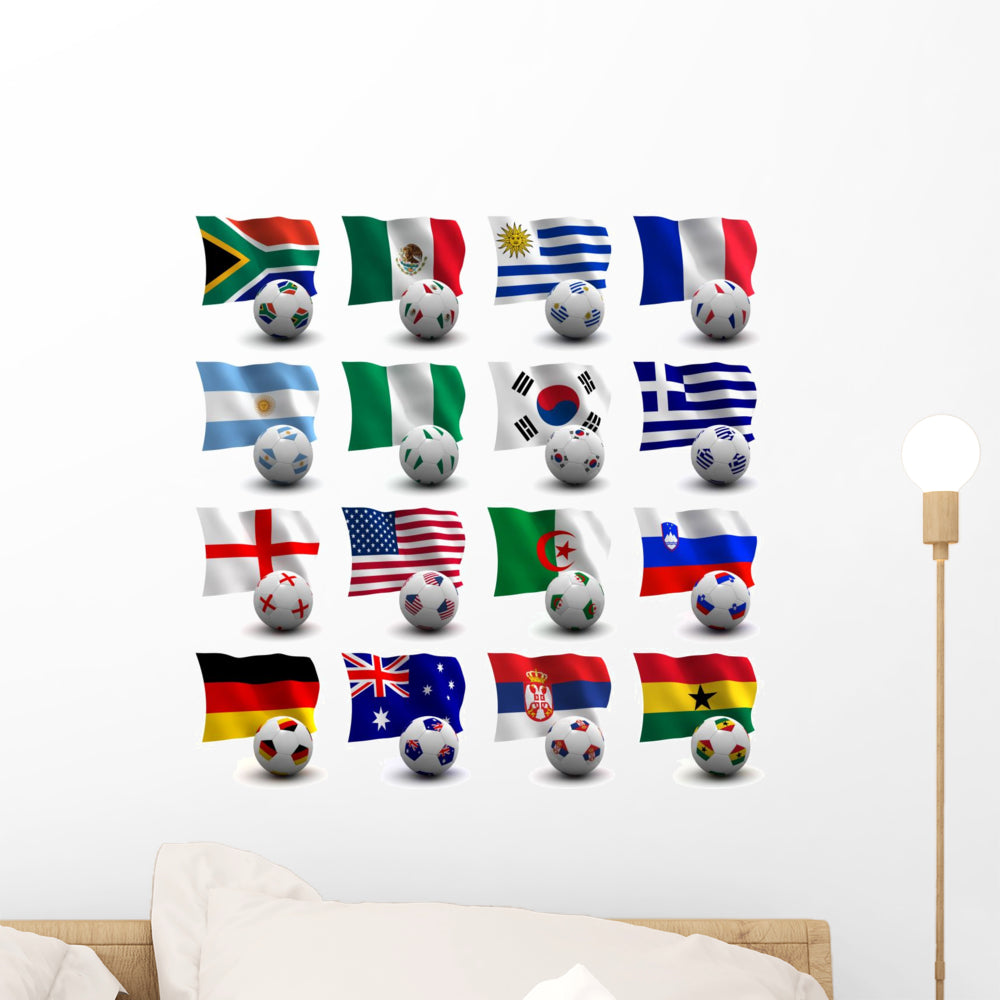 World Cup Soccer South Wall Decal – Wallmonkeys