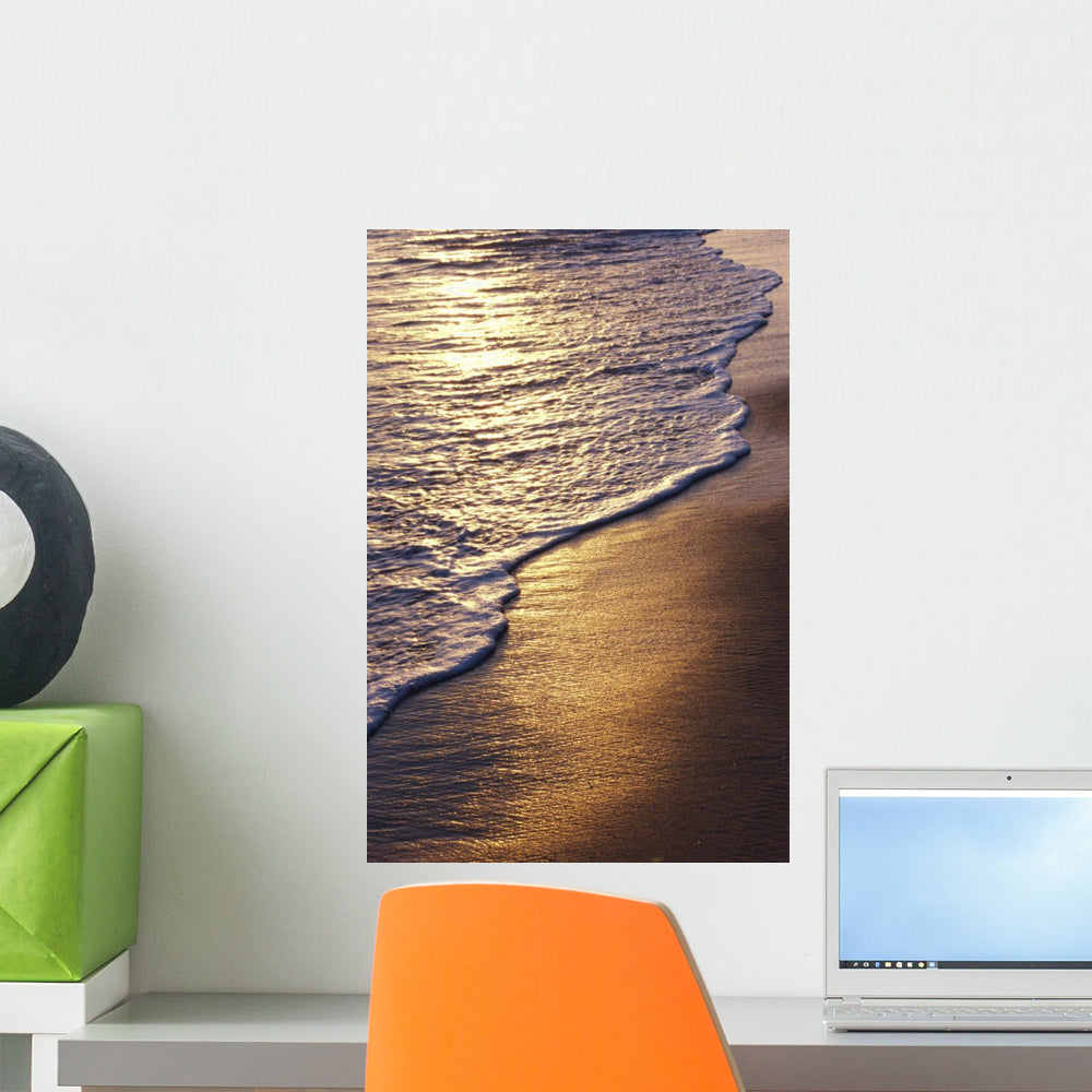 Foamy Detail Receding Wall Mural – Wallmonkeys