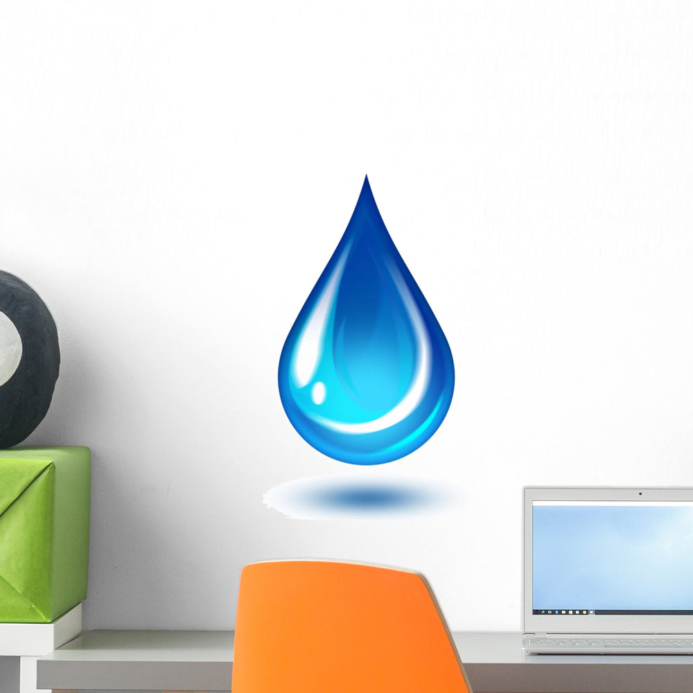 Water Drop Wall Decal – Wallmonkeys