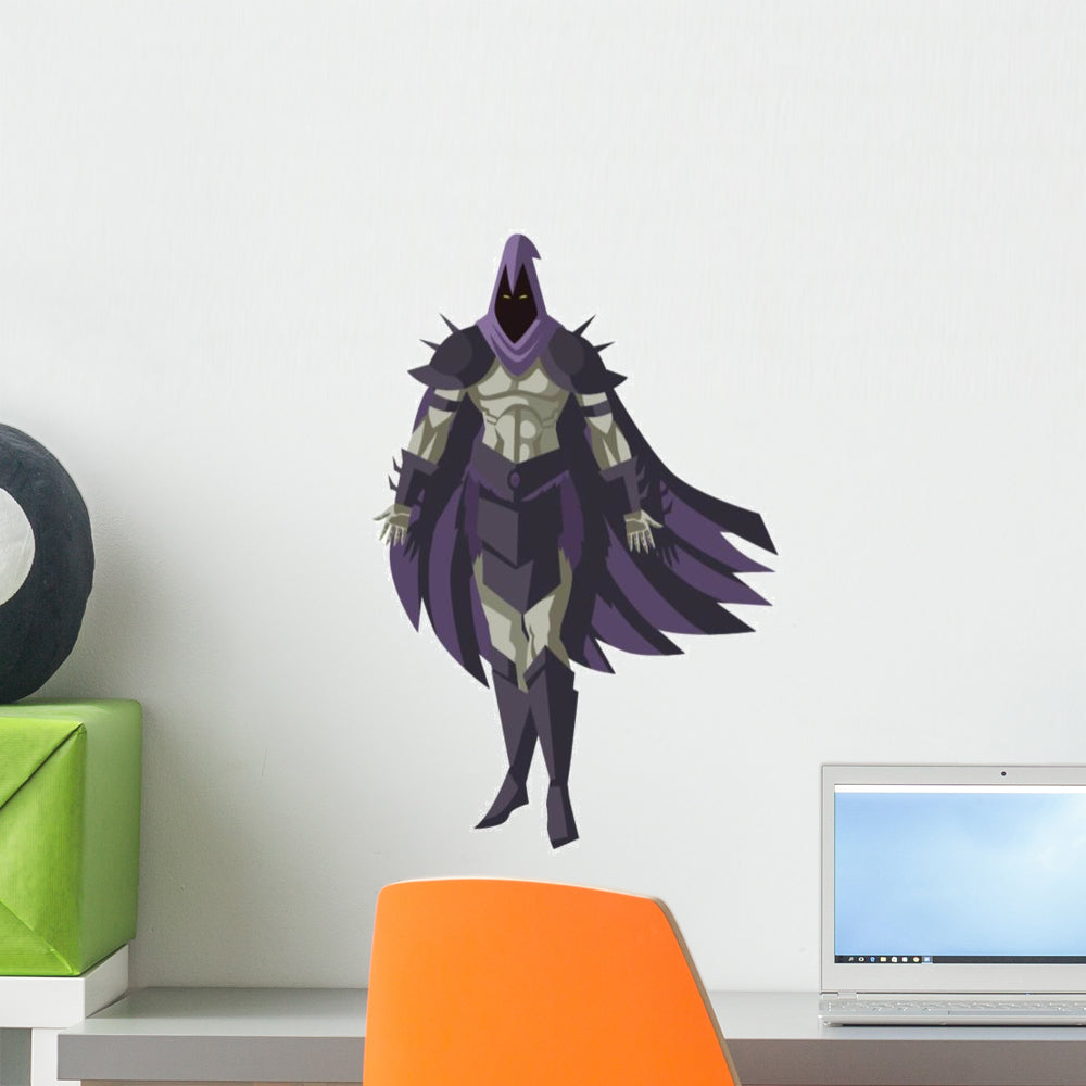 Dark Necromancer Knight Wall Decal - WallMonkeys.com – Wallmonkeys