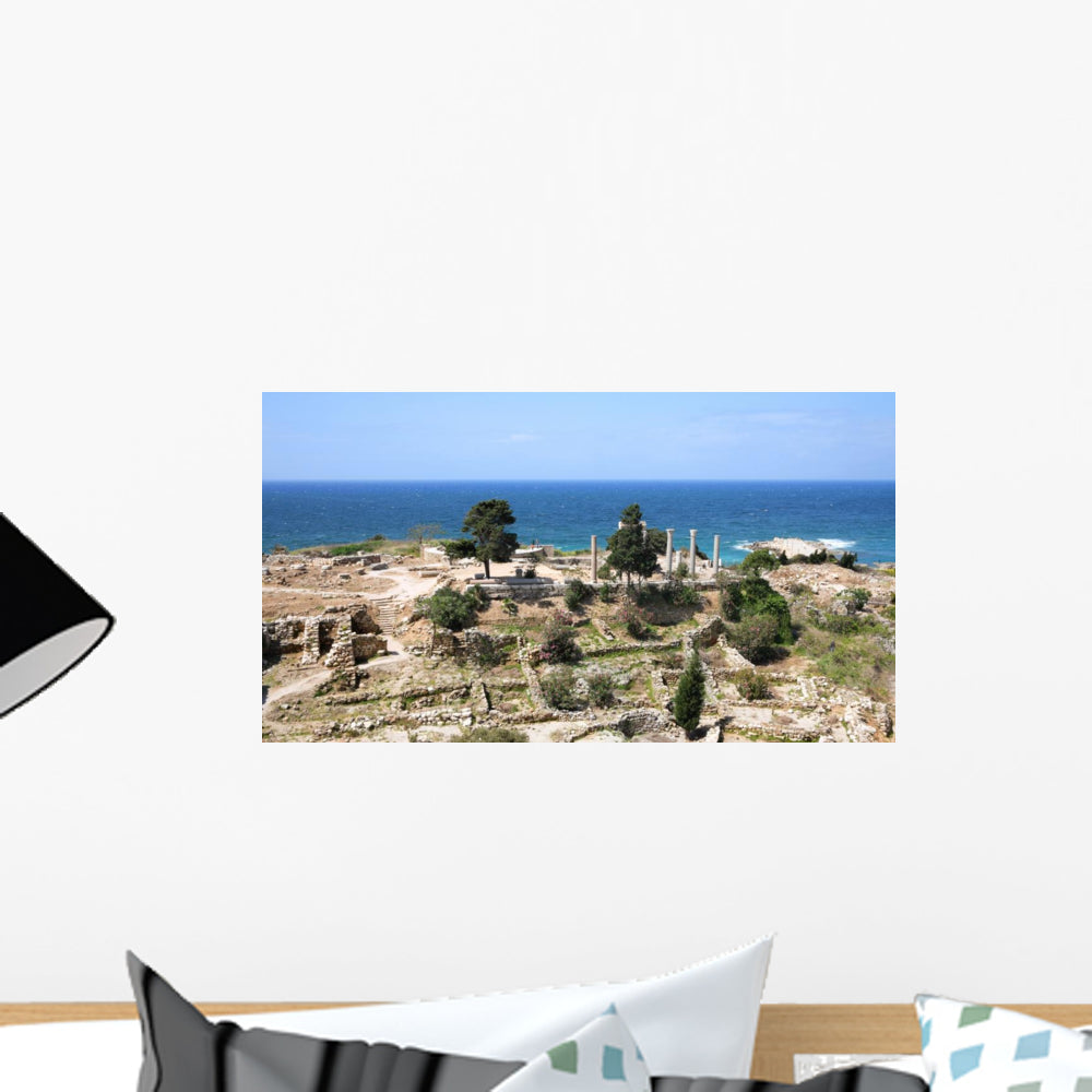Roman Columns Byblos Jbeil Wall Mural – Wallmonkeys