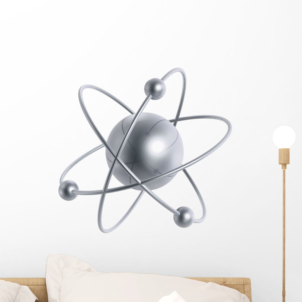 Atom Structure Wall Decal – Wallmonkeys