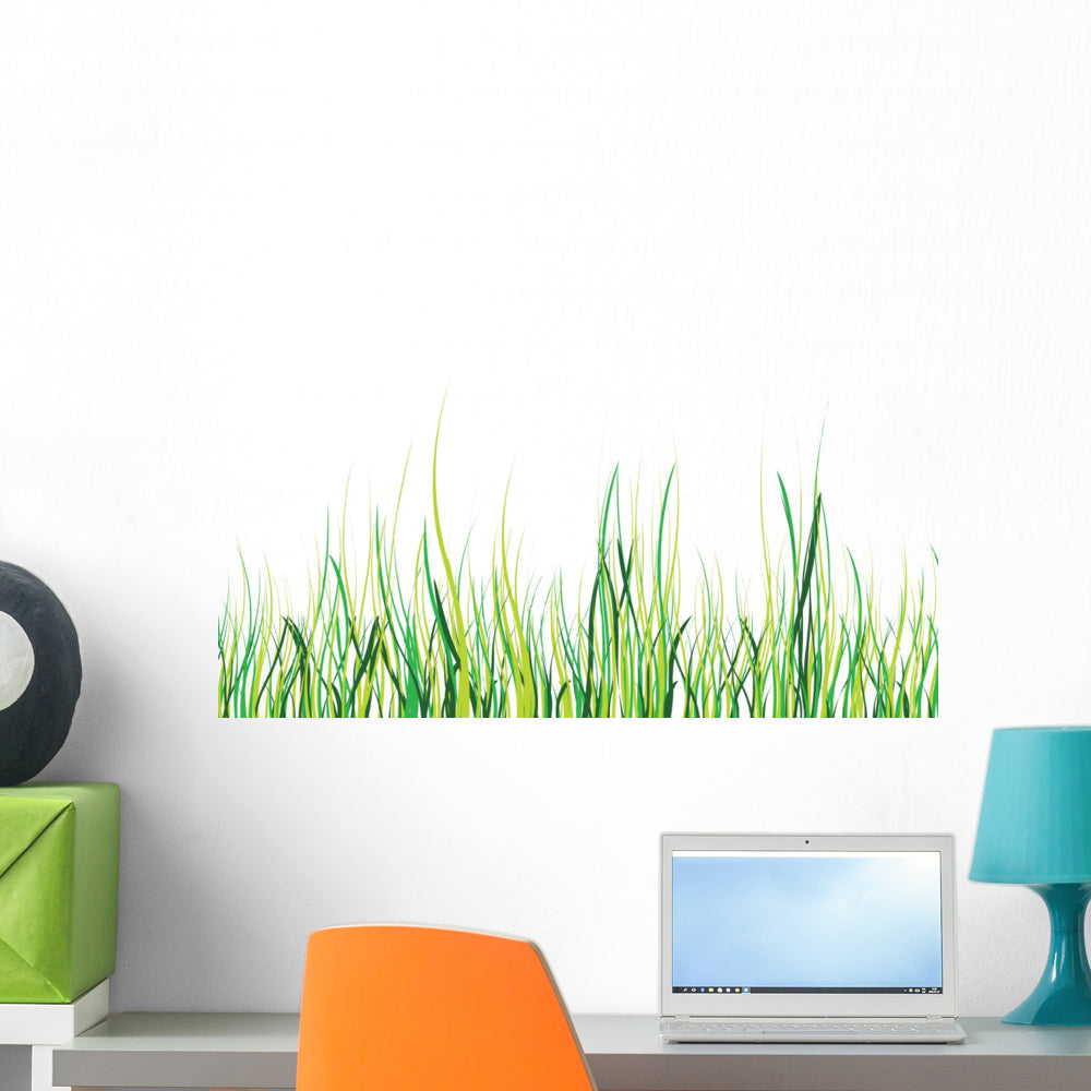 Green Grass Wall Mural – Wallmonkeys