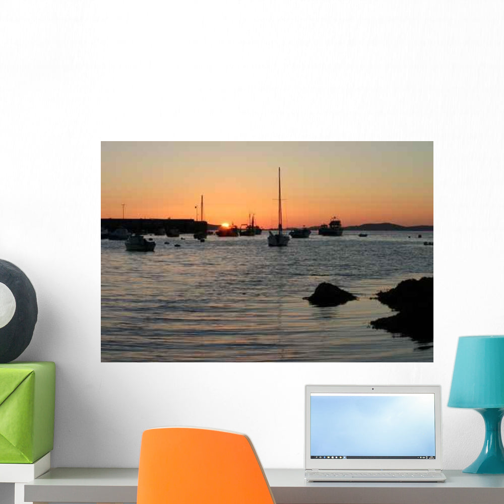 Sunset Wall Decal Design 16 - WallMonkeys.com – Wallmonkeys