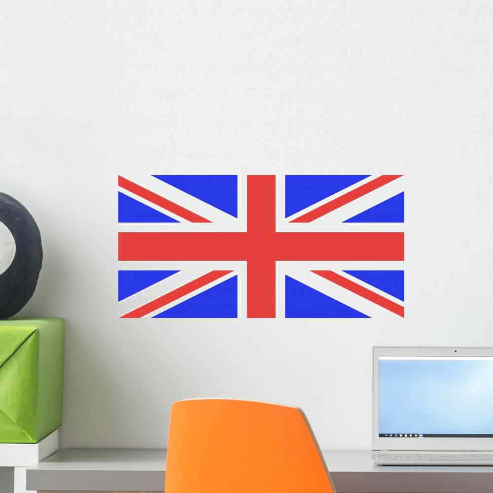 United Kingdom Union Jack Wall Mural – Wallmonkeys