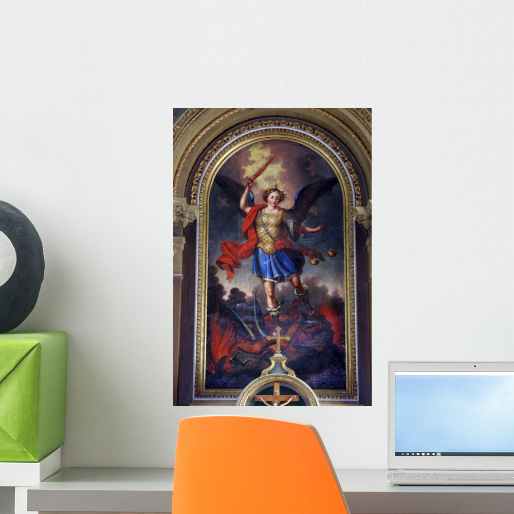 Archangel Michael Wall Mural – Wallmonkeys
