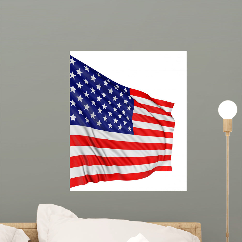 Us Flag Wall Decal – Wallmonkeys