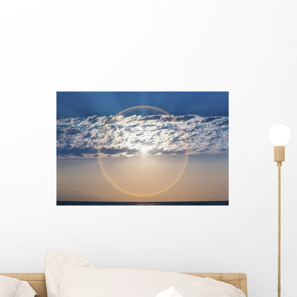 Setting Sun Creates Sundog Wall Mural – Wallmonkeys