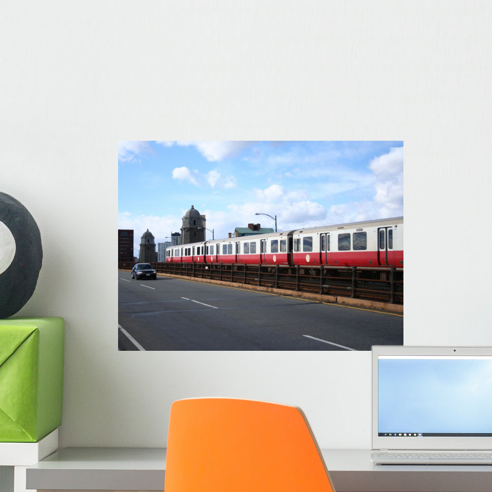 Boston Subway Train Wall Mural – Wallmonkeys
