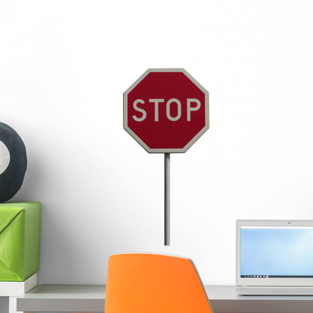 Stop Sign Wall Decal – Wallmonkeys