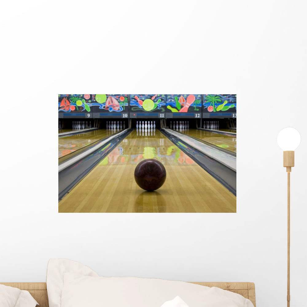 Bowling Wall Mural – Wallmonkeys