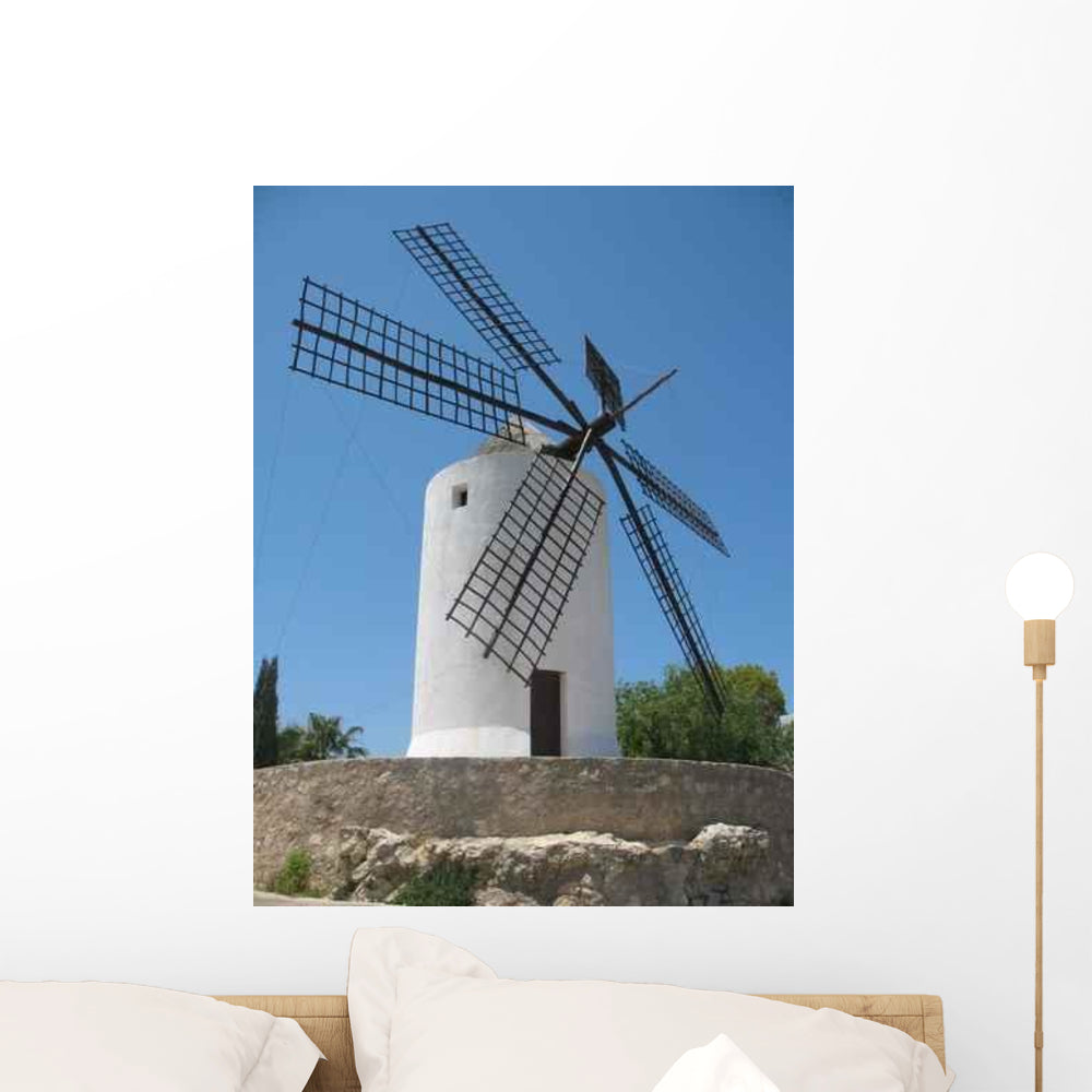 Mill Wall Decal - WallMonkeys.com – Wallmonkeys