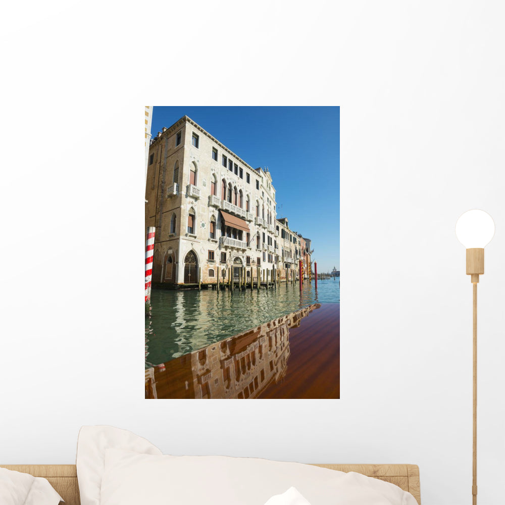 Buildings along Shoreline Grand Wall Mural – Wallmonkeys