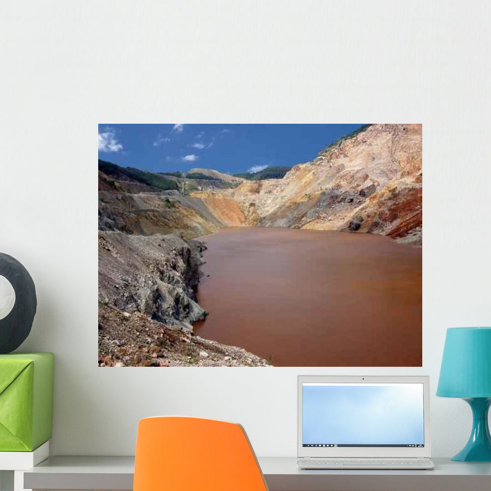 Open Pit Wall Decal - WallMonkeys.com – Wallmonkeys