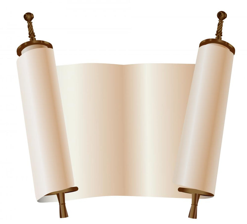 Vertical Ancient Scroll Background