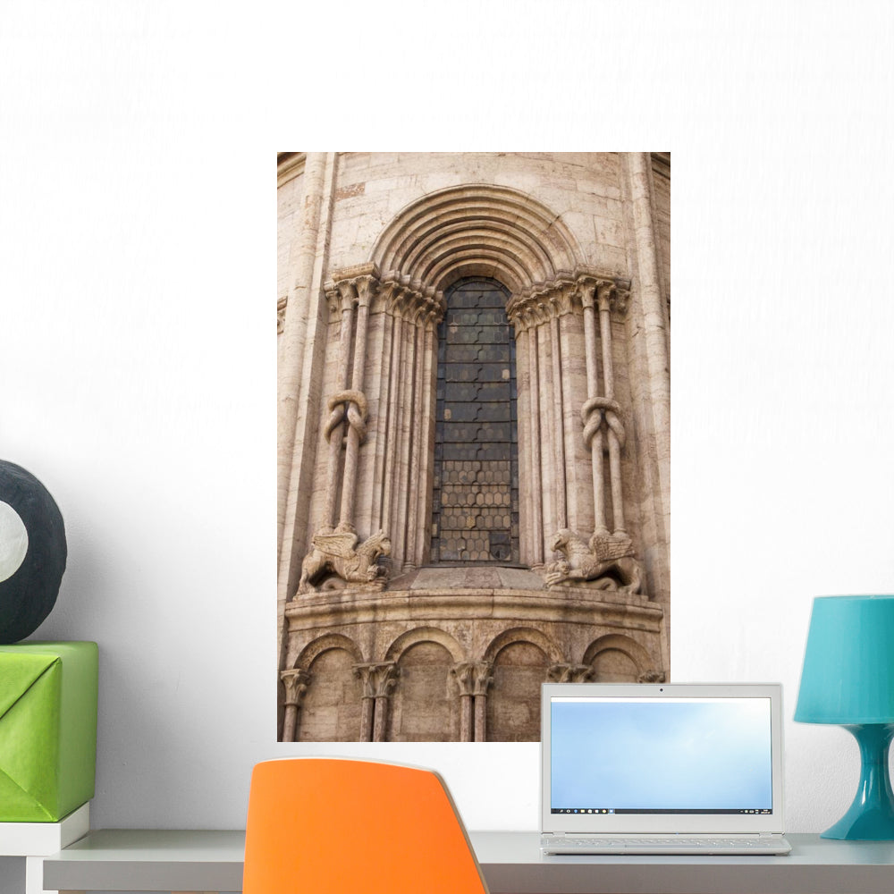 Church Window Romaesque Style Wall Mural – Wallmonkeys