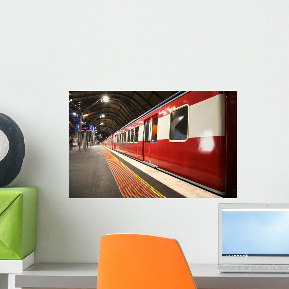 Train Wall Mural – Wallmonkeys