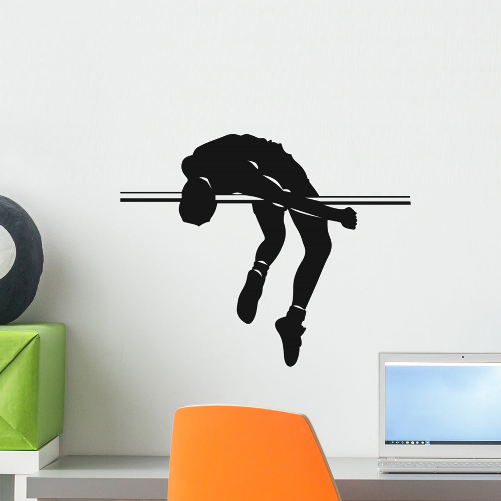 High Jump Vinyl Ready Wall Decal – Wallmonkeys
