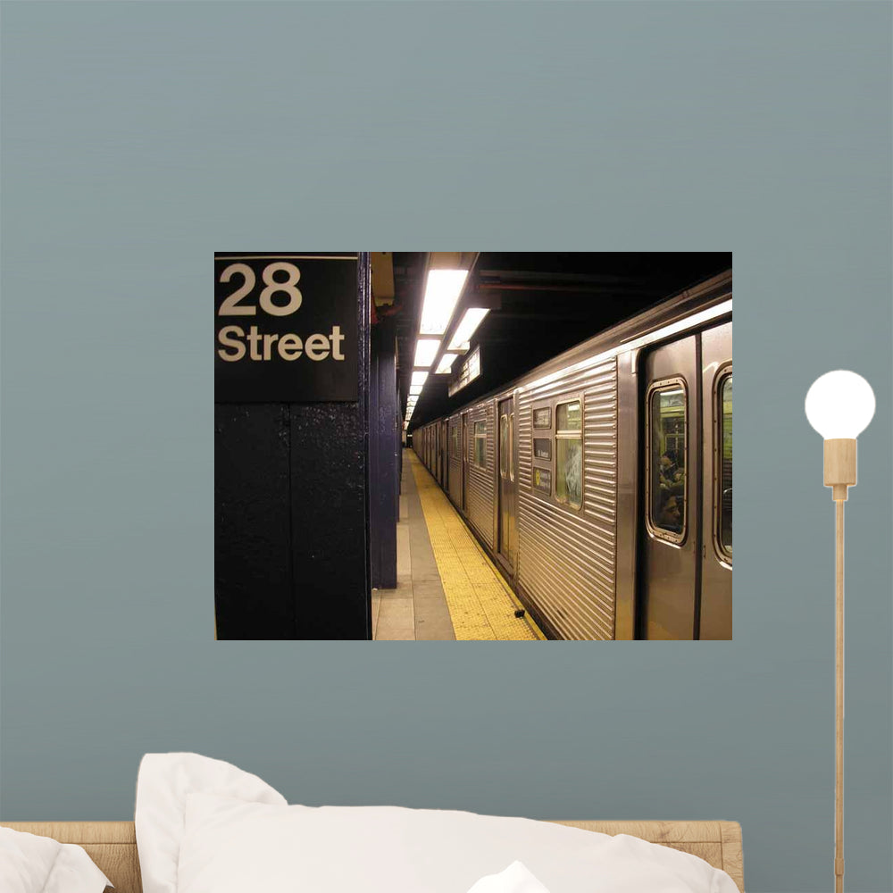New York Subway Wall Decal - WallMonkeys.com – Wallmonkeys