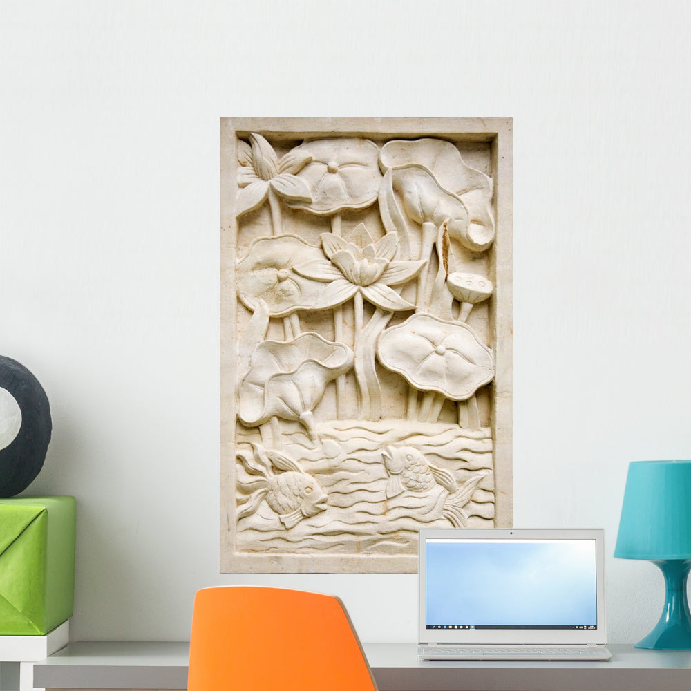 Bali Stone Carving Wall Mural – Wallmonkeys
