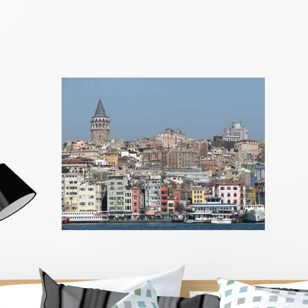 Galata Tower Wall Decal - WallMonkeys.com – Wallmonkeys
