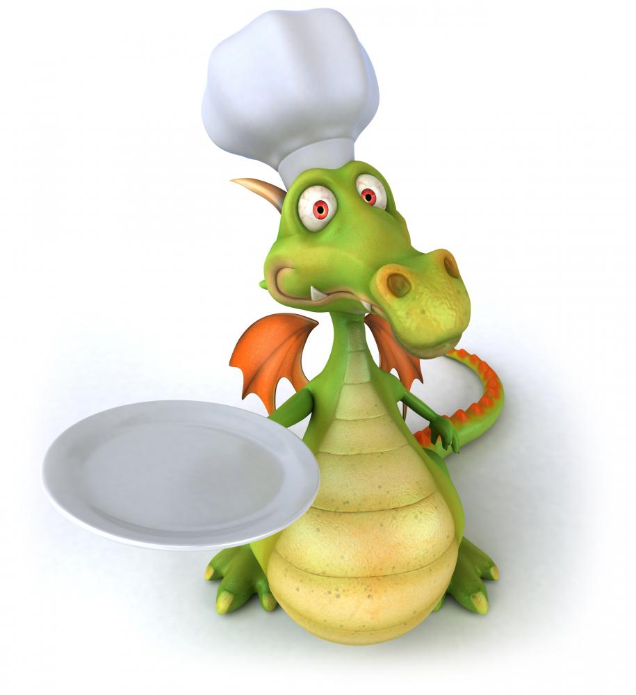 Chef Dragon Wall Decal – Wallmonkeys