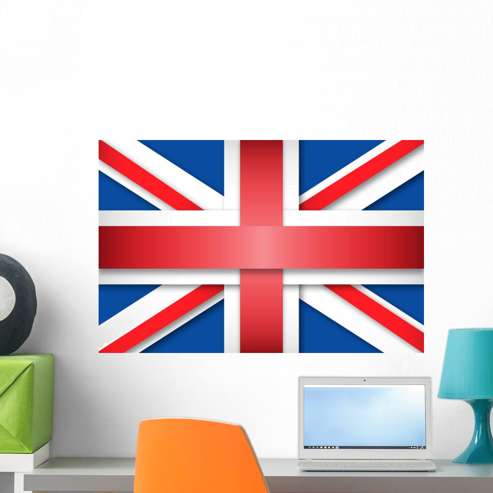 Union Jack Wall Mural – Wallmonkeys