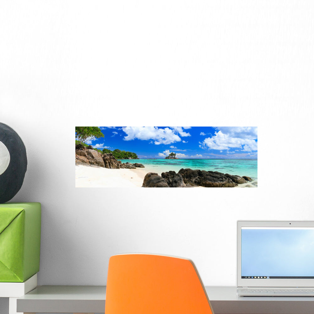 Perfect Beach Seychelles Wall Mural – Wallmonkeys