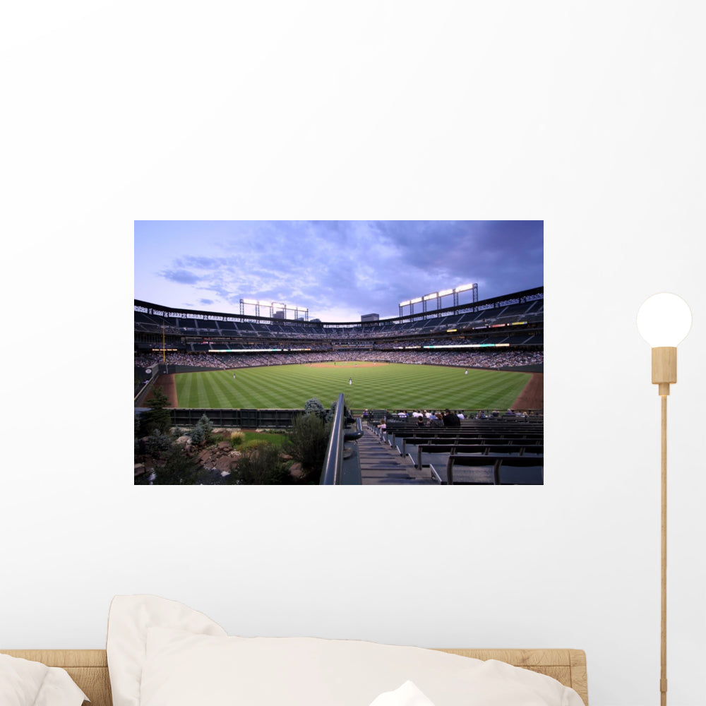 Baseball Field Wall Mural – Wallmonkeys