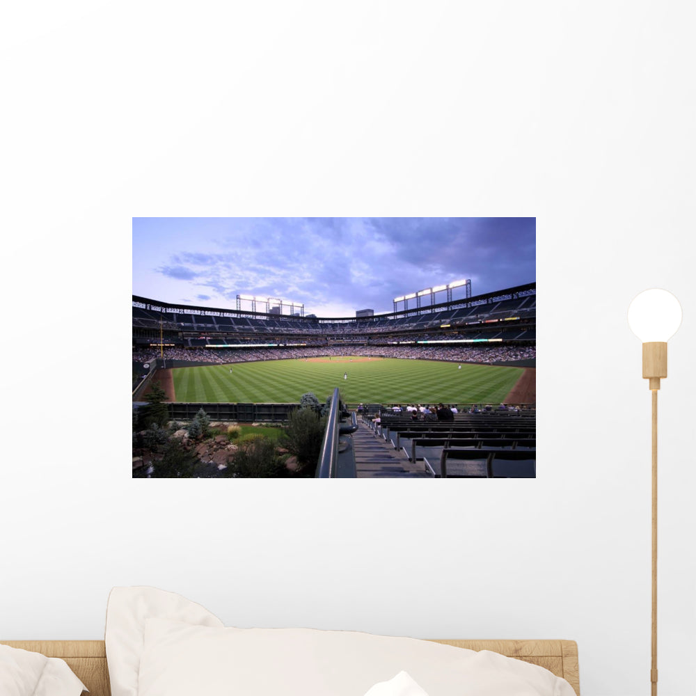 Baseball Field Wall Decal - WallMonkeys.com – Wallmonkeys