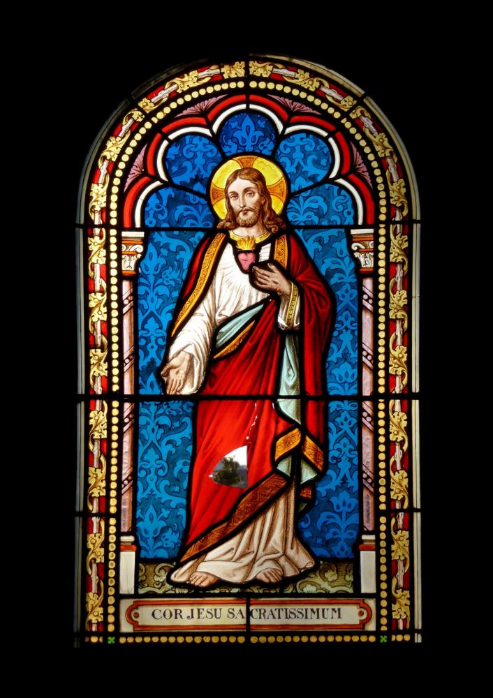 Jesus Stained Glass