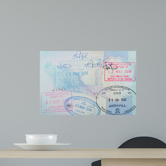 African Passport Stamps – Wallmonkeys