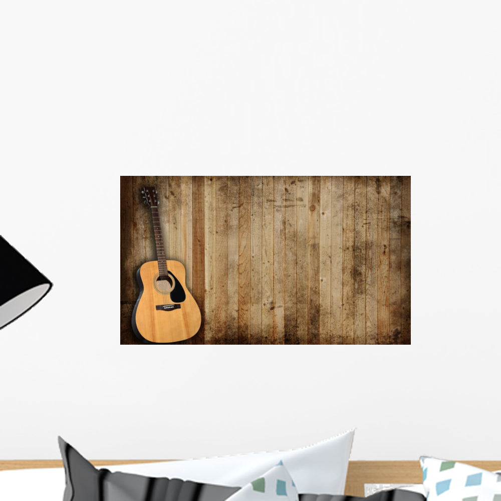 Guitar Wall Mural – Wallmonkeys