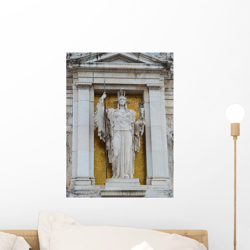 Athena Statue Wall Mural – Wallmonkeys