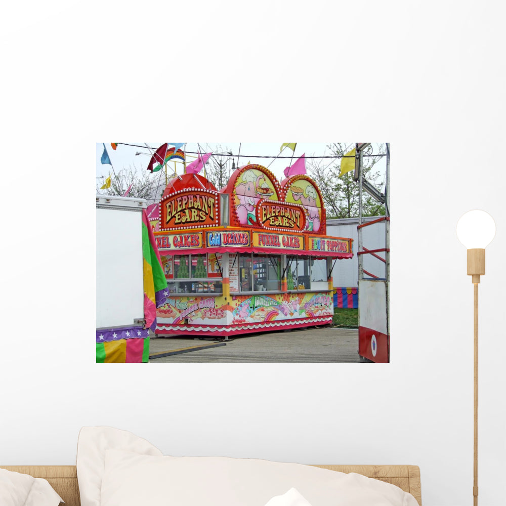 Concession Stand Carnival Wall Mural – Wallmonkeys