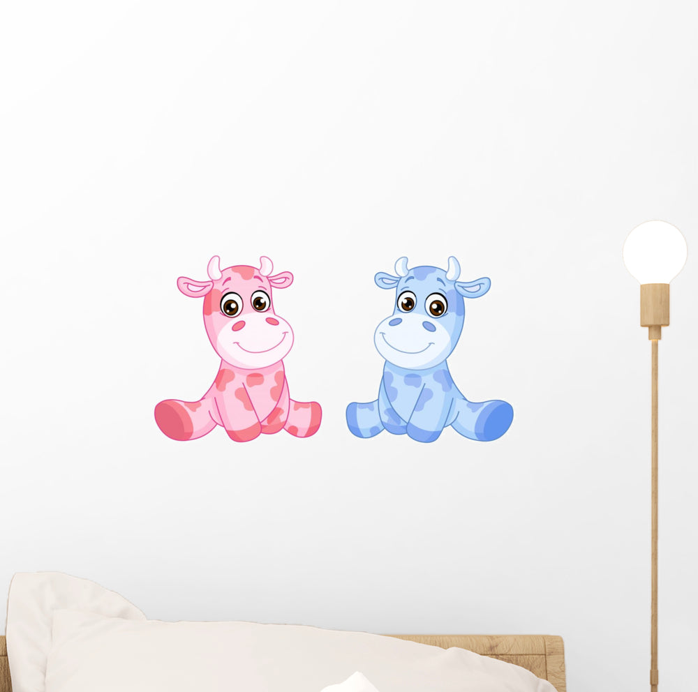 Baby Cows Wall Decal – Wallmonkeys