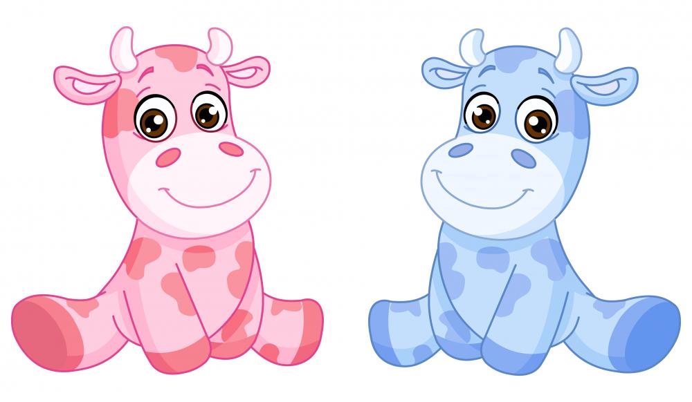 Baby Cows Wall Decal – Wallmonkeys